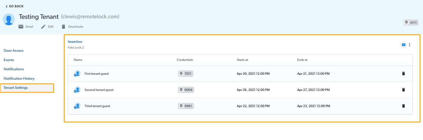Entry App settings and configuration (web portal)