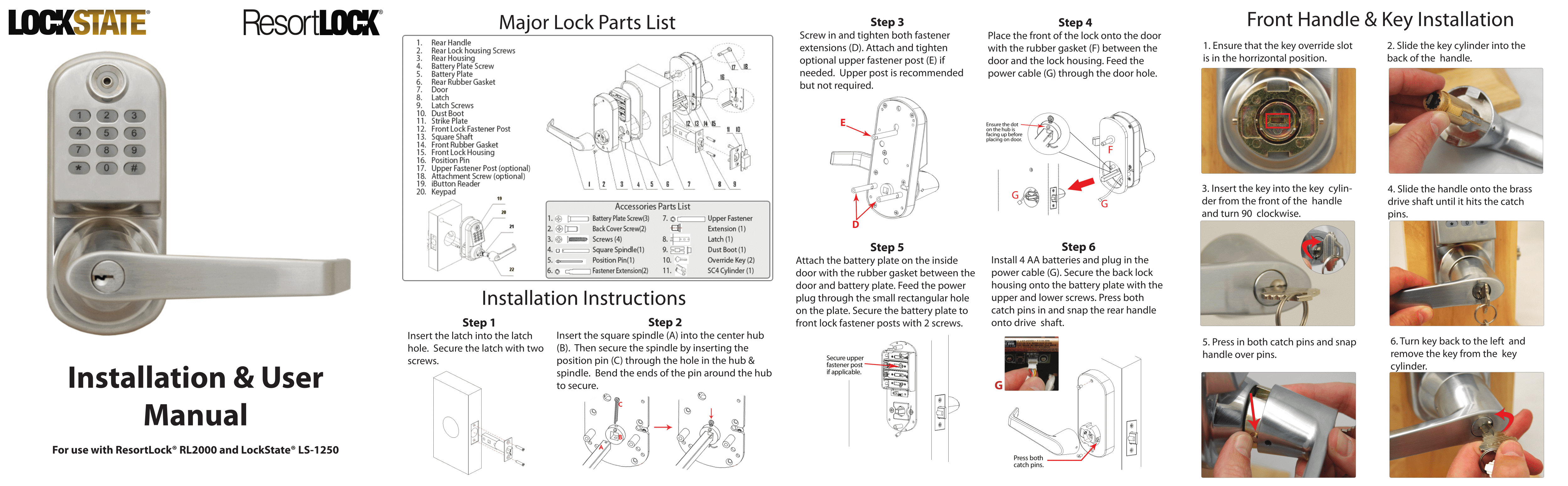 RL2000 Installation and Local Setup (ResortLock)
