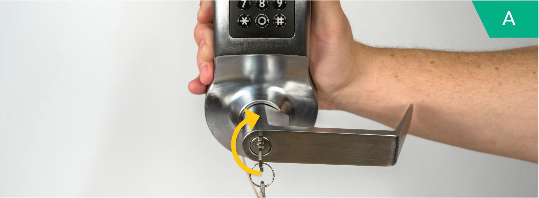 800 Series Hardware Installation (openEDGE Heavy Duty Commercial Lever)