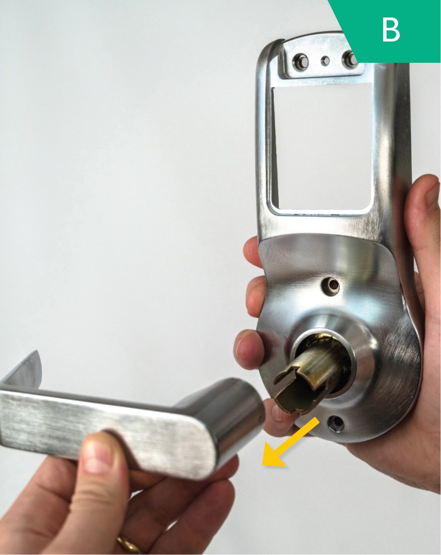 800 Series Hardware Installation (openEDGE Heavy Duty Commercial Lever)