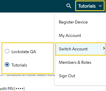 Using Shared Account
