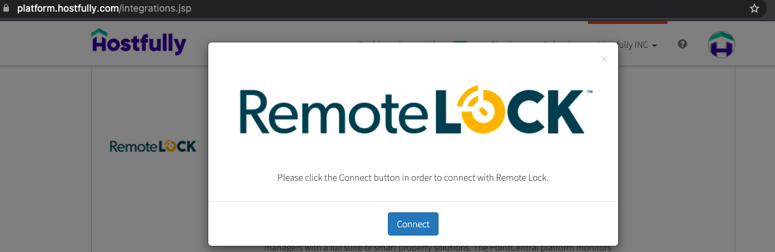 Hostfully Integration with RemoteLock