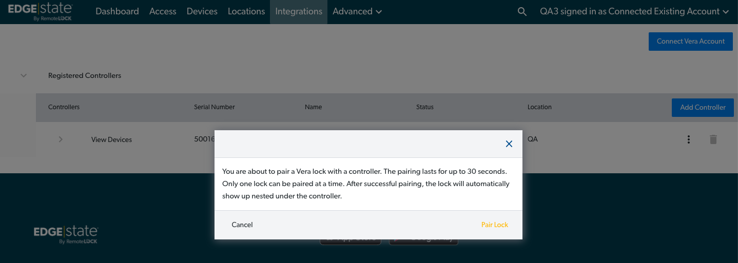 Vera and MiOS Integration overview