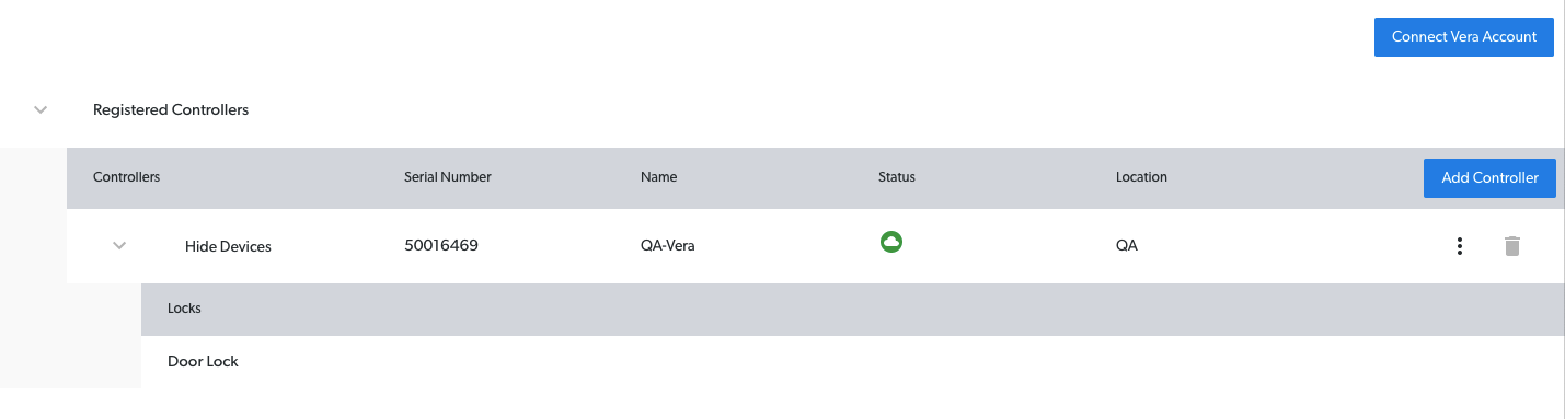 Vera and MiOS Integration overview