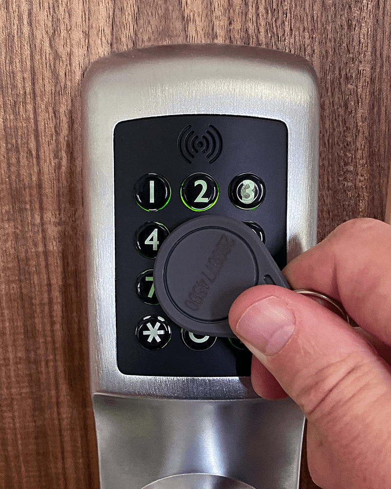 Using Cards & Fobs on KeyInCode Locks