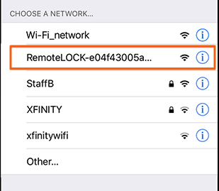 Connecting Your KeyInCode Lock to WIFI (WIFI direct)