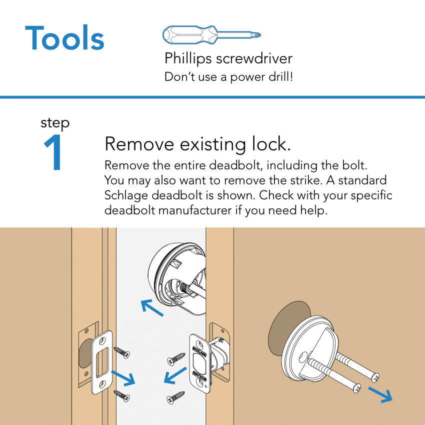 Schlage Encode Deadbolt: Quick Start Guide
