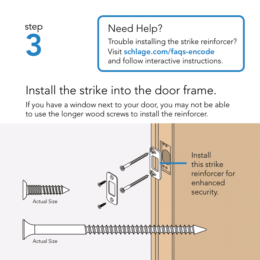 Schlage Encode Deadbolt: Quick Start Guide