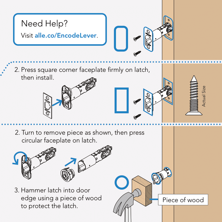 Schlage Encode Lever: Quick Start Guide