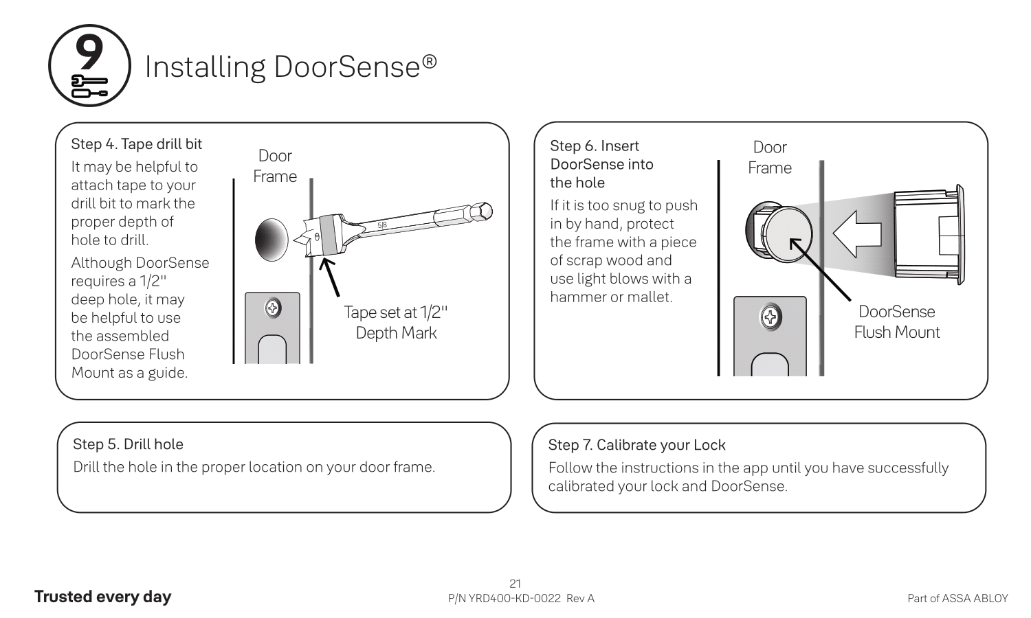 Yale Assure Lock 2 Keyed Deadbolt Installation Guide