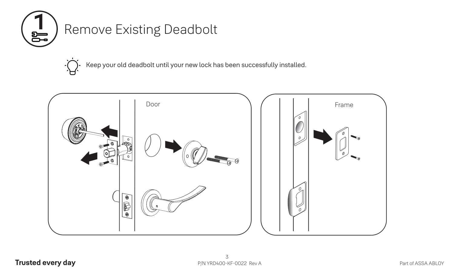 Yale Assure Lock 2 Key-Free Deadbolt Installation Guide