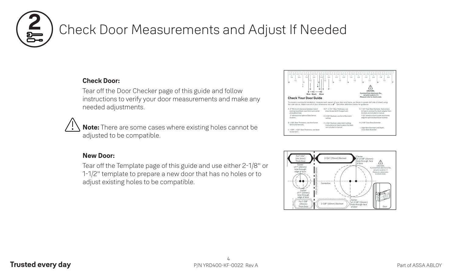 Yale Assure Lock 2 Key-Free Deadbolt Installation Guide