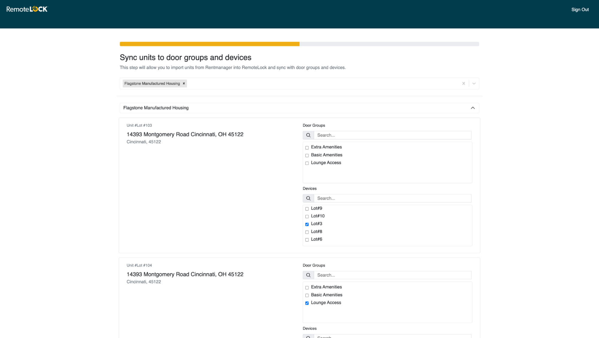 Rent Manager / RemoteLock Integration