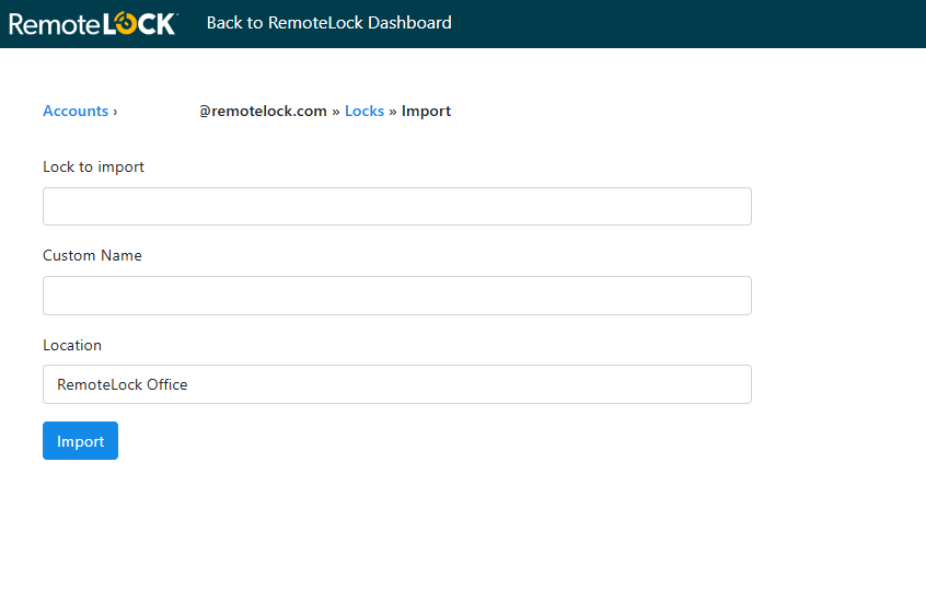 Dusaw / RemoteLock Integration Instructions