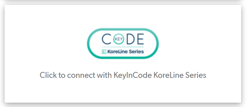 KeyInCode: KoreLock Series / RemoteLock Integration