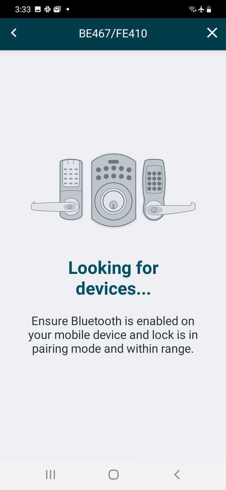 Schlage Engage Device Commissioning: Offline Devices