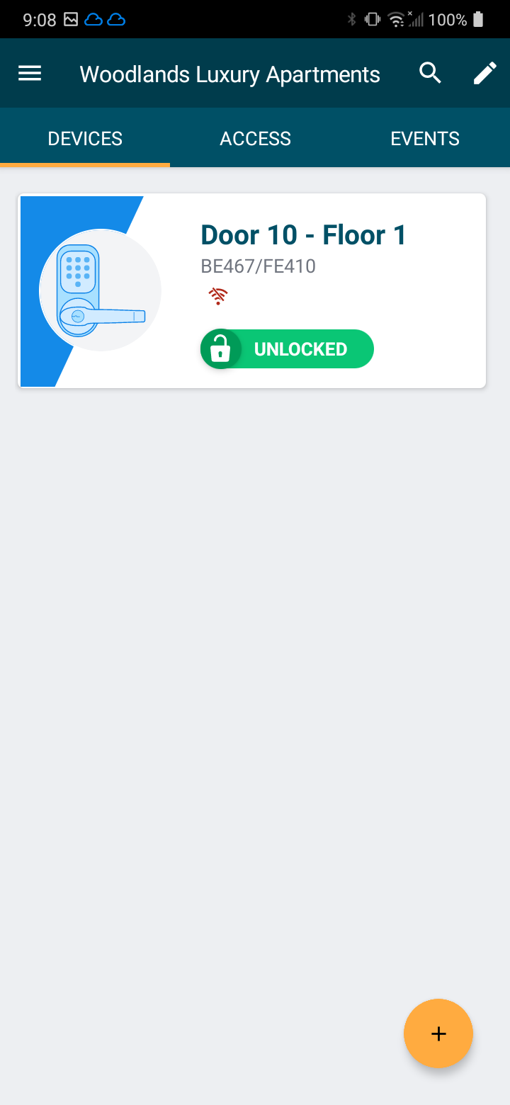 Schlage Engage Device Commissioning: Offline Devices